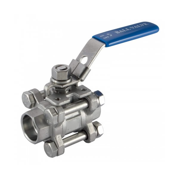 3PC Stainless Steel Socket Weld Ball Valve, China 3 ball valve stainless steel, stainless steel ...
