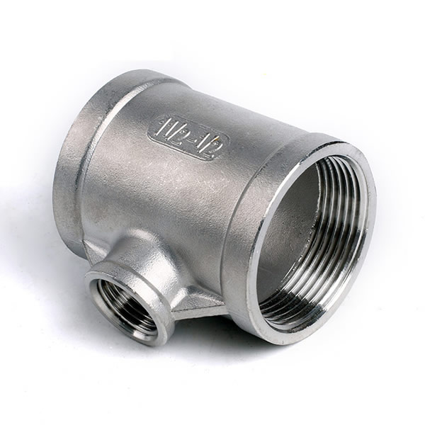 Stainless Steel NPT End Banded Reducing Tee, China stainless steel ...