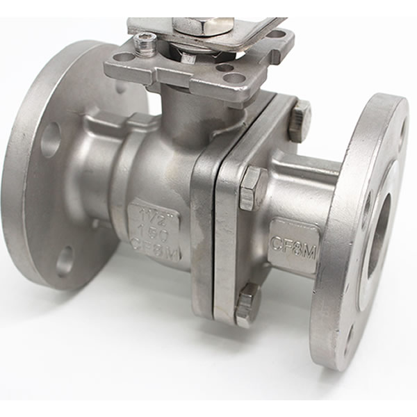 Stainless Steel Two Piece Flange Ball Valve, China Manufacturers, Suppliers, Price, For Sale ...