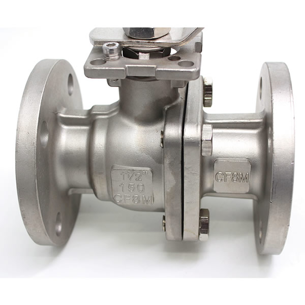Stainless Steel Two Piece Flange Ball Valve, China Manufacturers, Suppliers, Price, For Sale ...